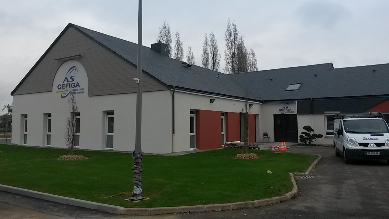 S.C.I Sabolienne, Bureaux, Maçonnerie par Huault Maçonnerie